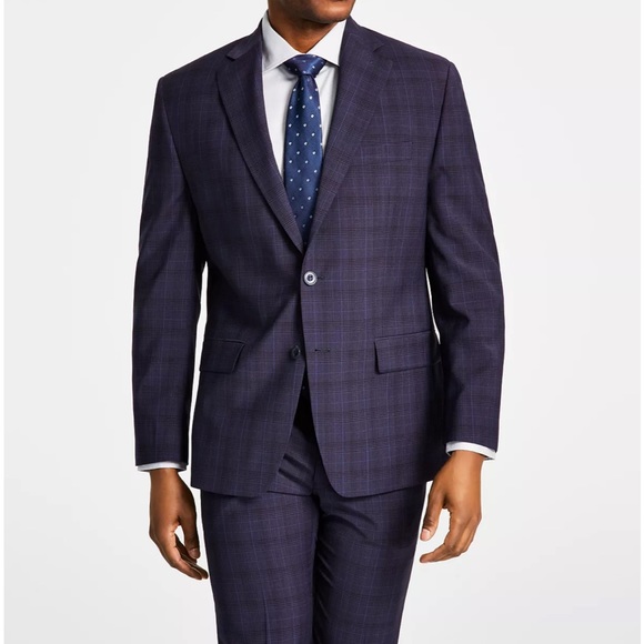 Michael Kors | Suits & Blazers | Nwt Mens Classic Fit Woolblend Plaid ...